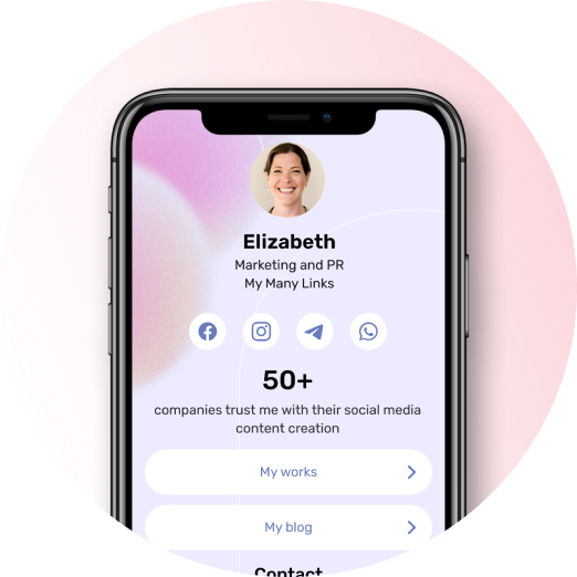 Many - link in bio tool for your Instagram